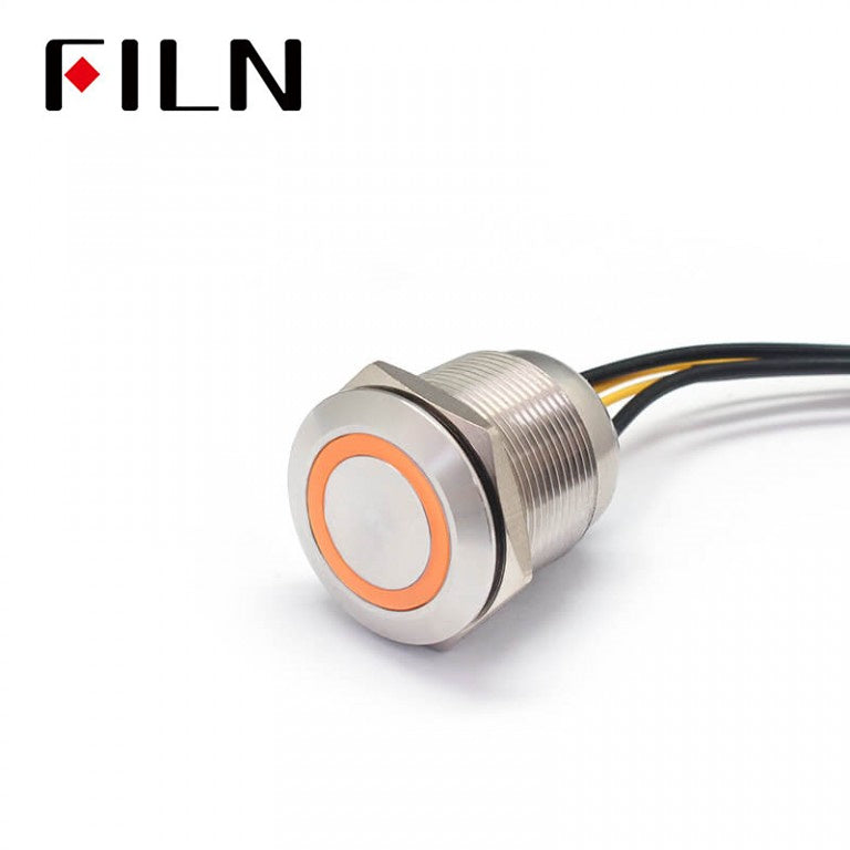 22mm 10A IP68 Blue Momentary 4 Pole Push Button Switch - FILN – FILN ...