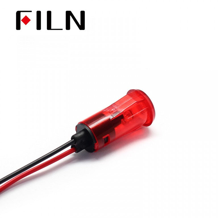 14mm 12V 24V 36V 220V 110 Volt LED Plastic Indicator Lights – FILN Shopify