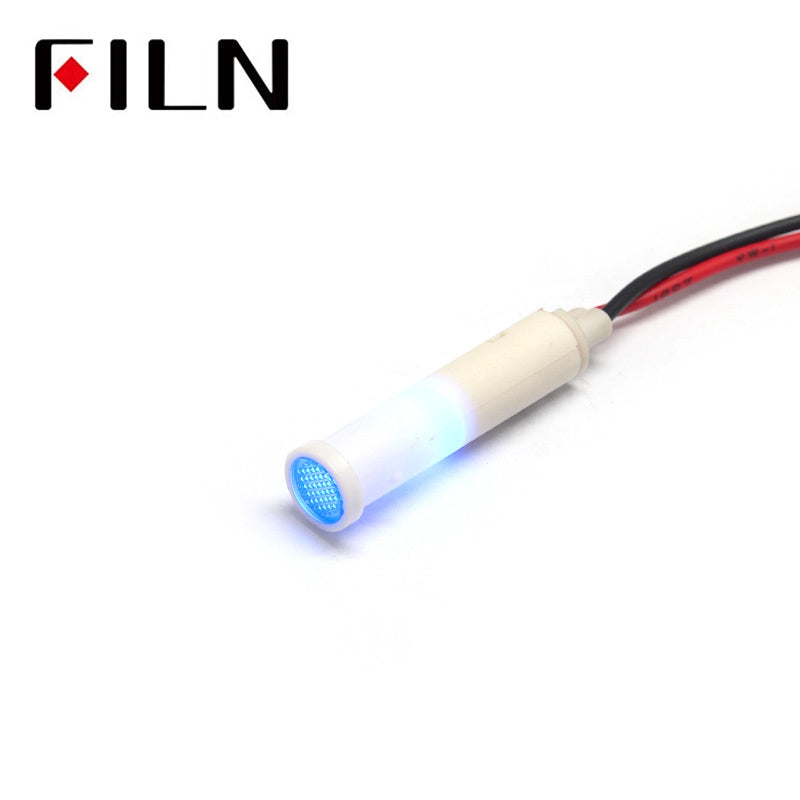 8MM LED 28V Indicator Light With Wire - FILN – FILN Shopify