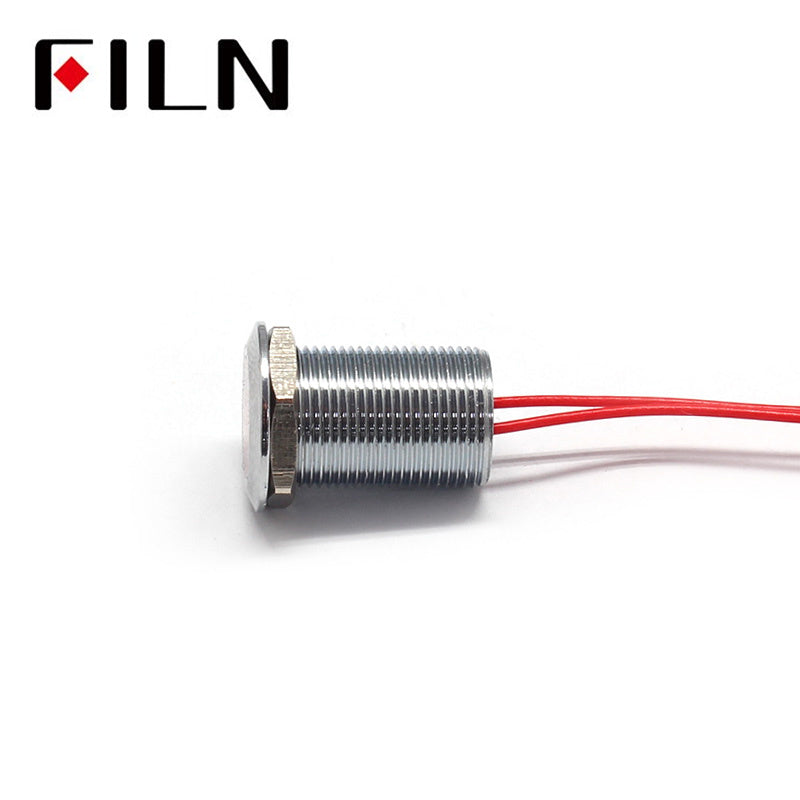 12MM Metal 240V LED Indicator Light With Wire - FILN – FILN Shopify