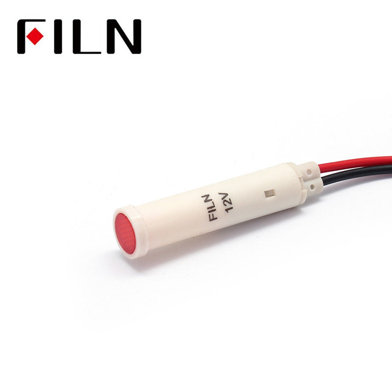 8MM LED 28V Indicator Light With Wire - FILN – FILN Shopify