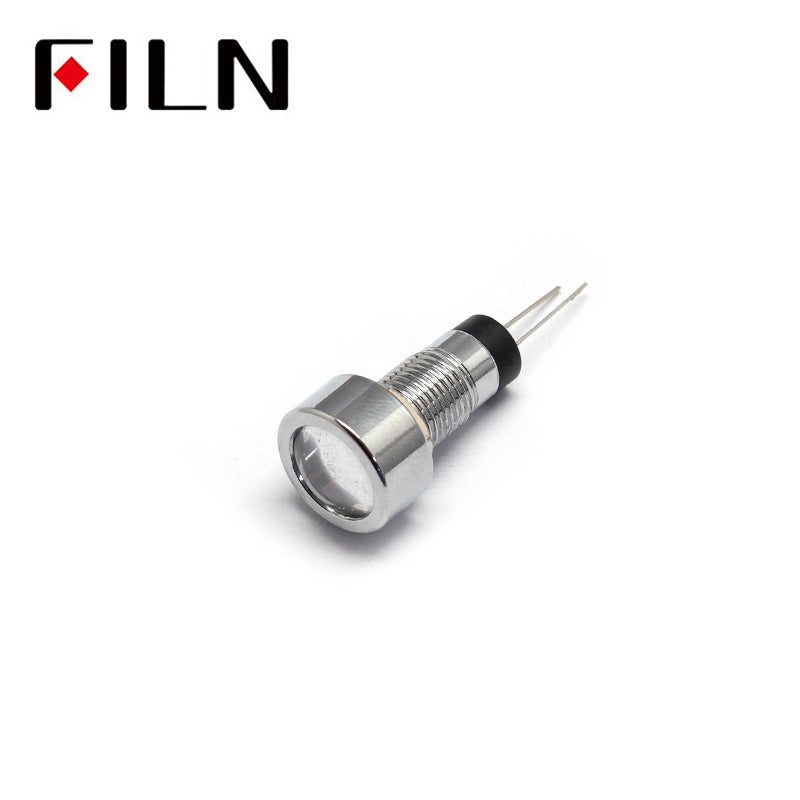 8mm Metal Automation 12V Mini LED Indicator Lights - FILN – YUEQING ...