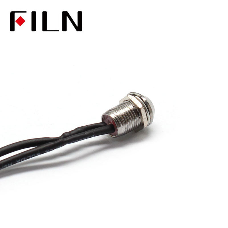 8mm good Quality 120V Panel Mount Indicator Light- FILN – YUEQING YULIN ...