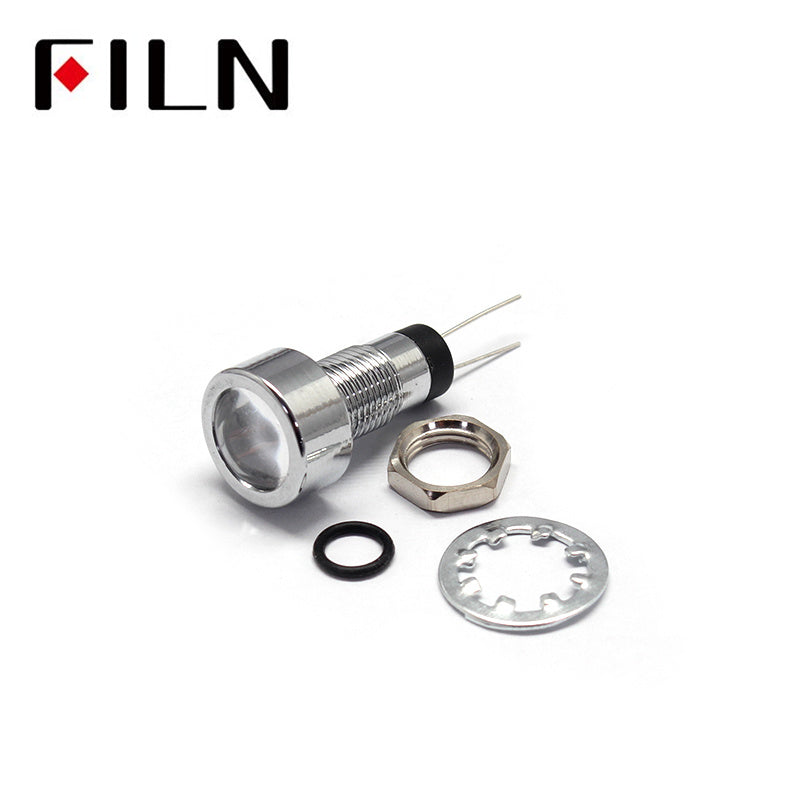 8mm Metal Automation 12V Mini LED Indicator Lights - FILN – FILN Shopify