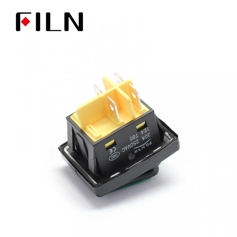 KCD4 30A UL Illuminated 4Pins IP68 Lighted Rocker Switch - FILN – FILN ...
