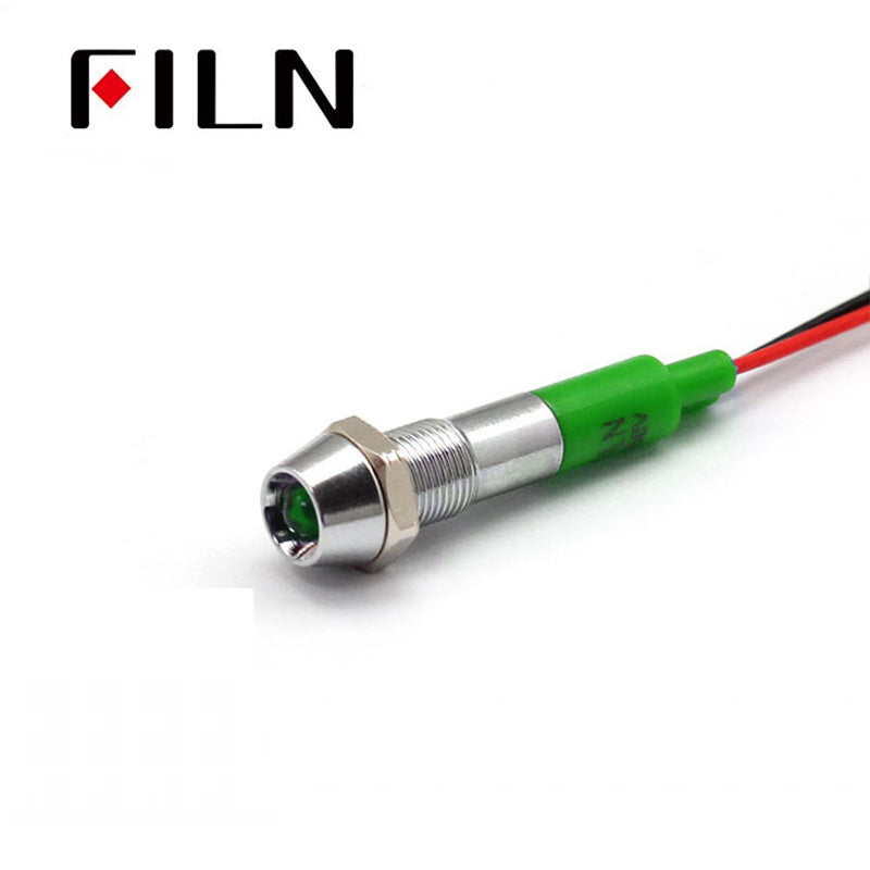 FILN 12Volt Red Green White Mini LED Indicator Lamp Lights – FILN Shopify