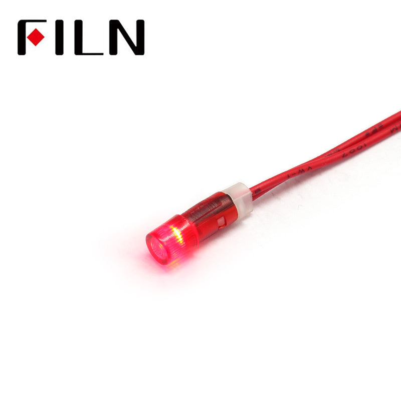 6MM 750V High-Pressure Transformer LED Mini Indicator Lights - FILN ...