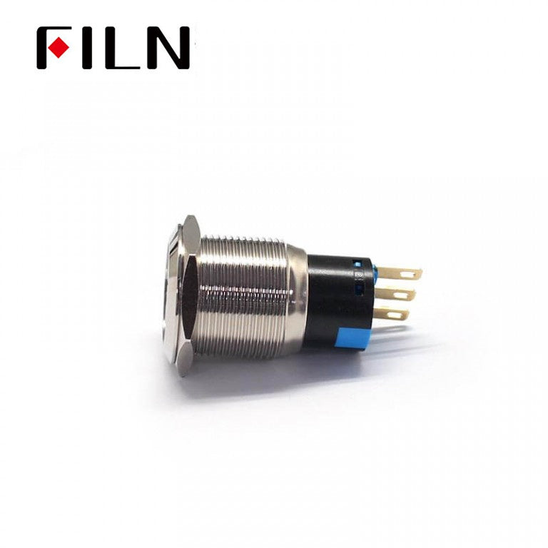 19MM Metal Electronic Key Lock Round Push Button Switches - FILN – FILN ...