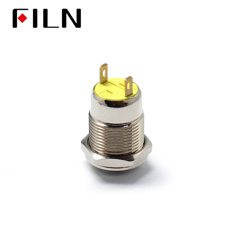 12V Momentary Waterproof ip67 Push Button Switch ON-OFF - FILN – FILN ...
