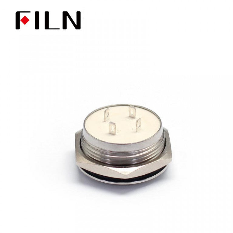 22MM 12V Short Momentary Micro 4 Pin Push Button Switch - FILN – FILN ...