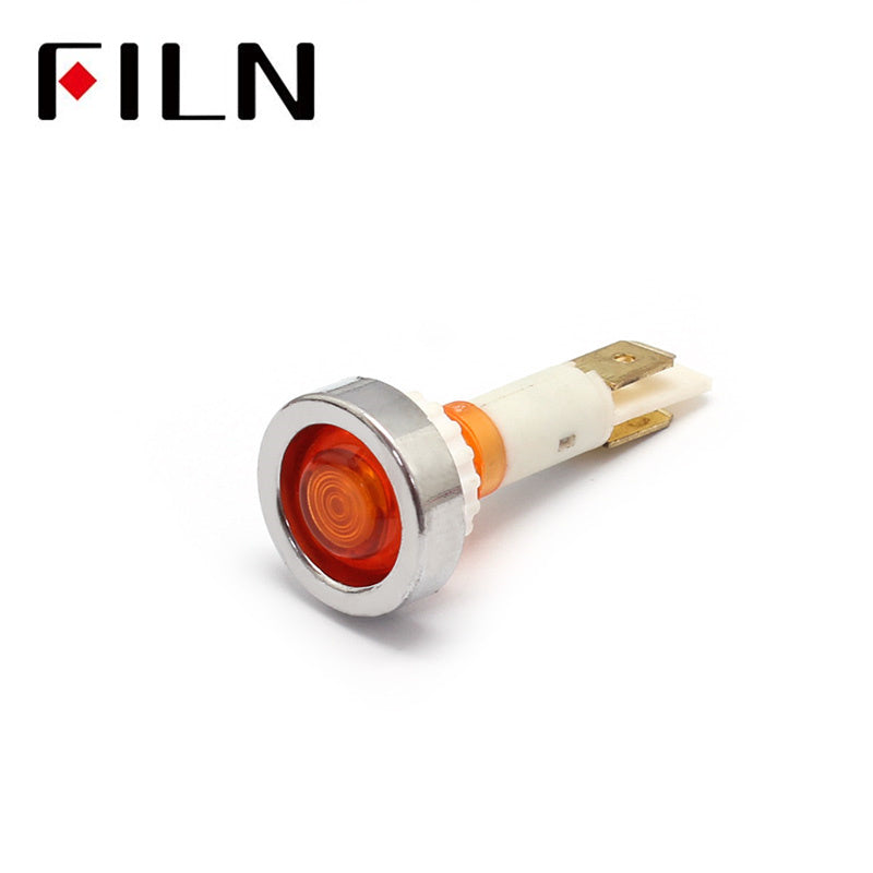 10mm 2/5 3V Light with Red Indicator Light Cover - FILN – FILN Shopify