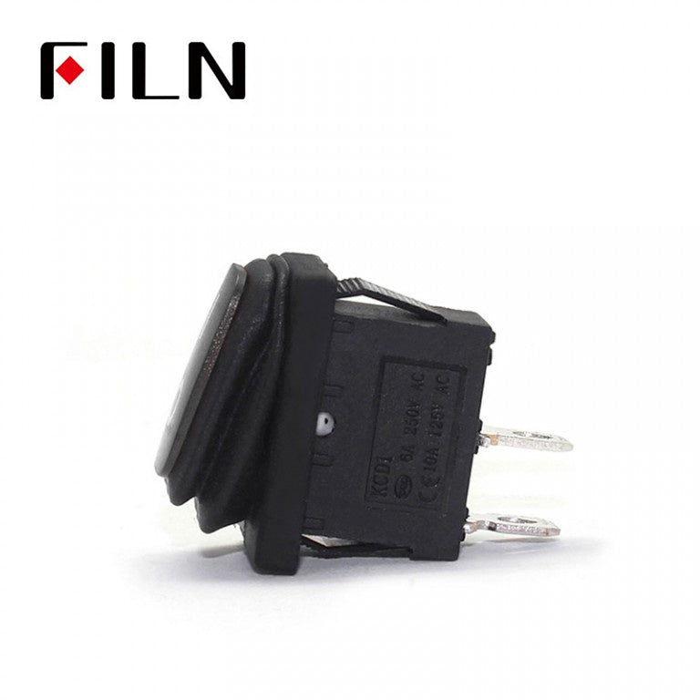 2Pin KCD1-101 Mini Rocker Switch ON OFF Momentary Car Ship - FILN ...